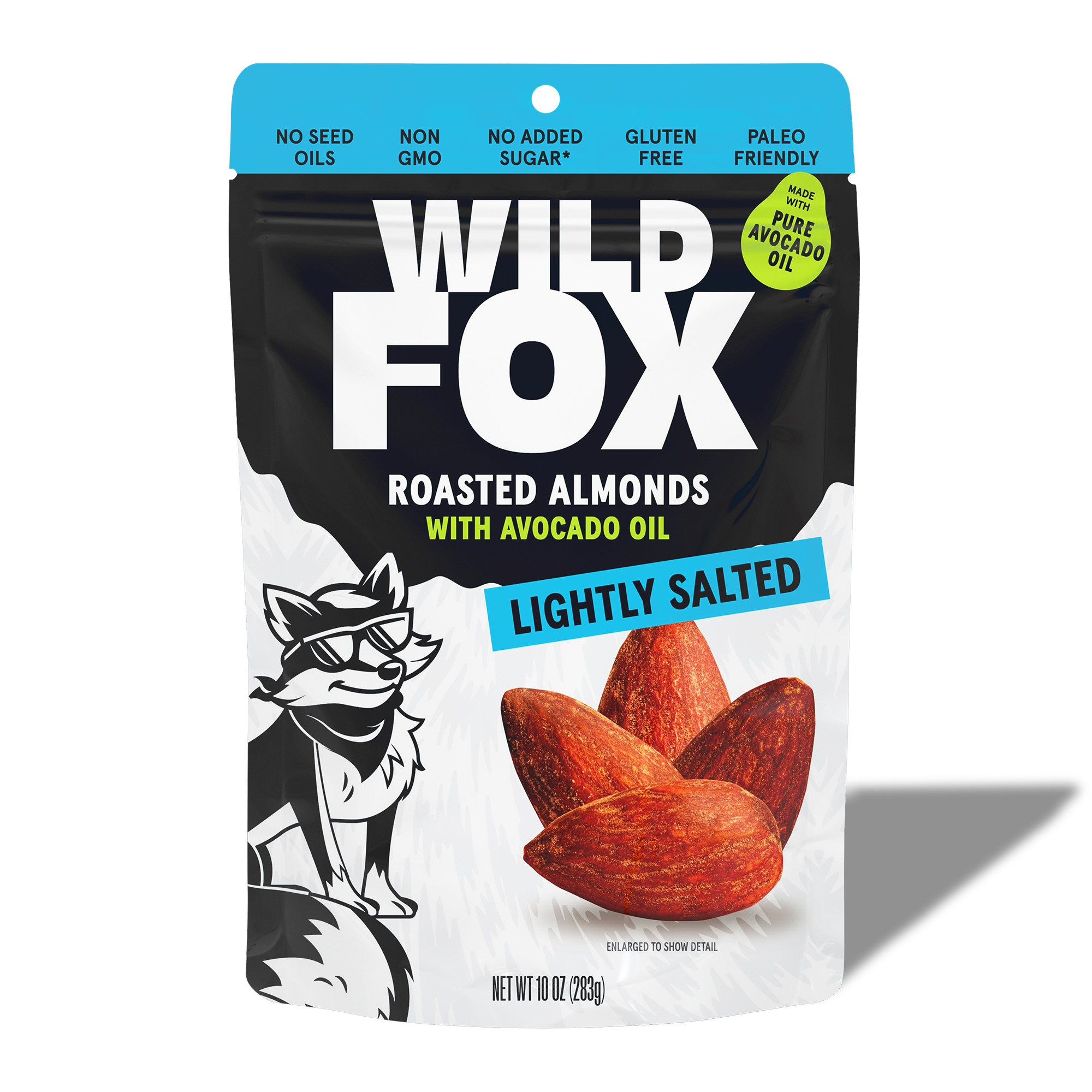 Roasted Almonds, Lightly Salted – Wild Fox Foods
