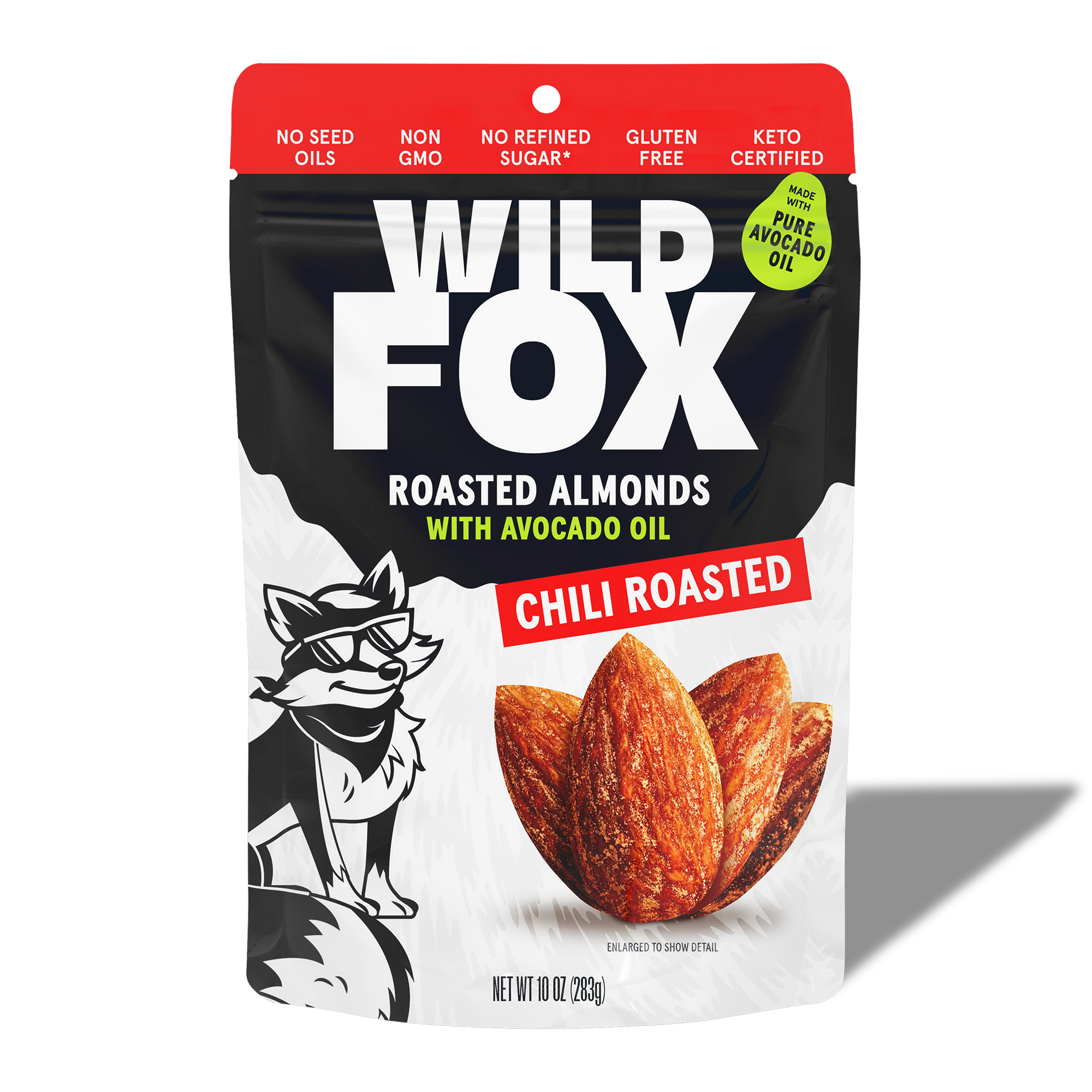 Roasted Almonds, Chili Roasted – Wild Fox Foods